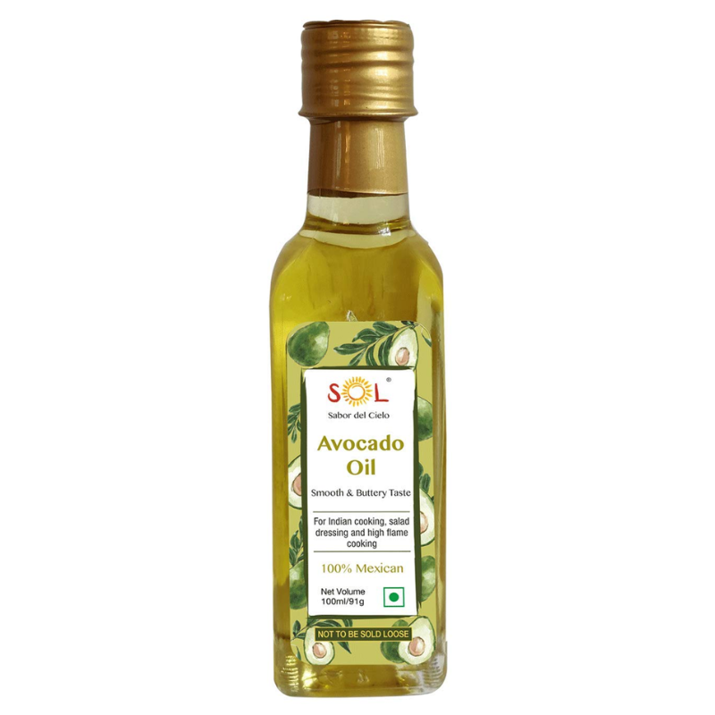Sol Avocado Oil, 100ml - Black Vanilla Gourmet